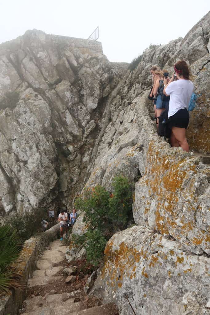 How to spend a day in Gibraltar + climbing the Mediterranean steps ...