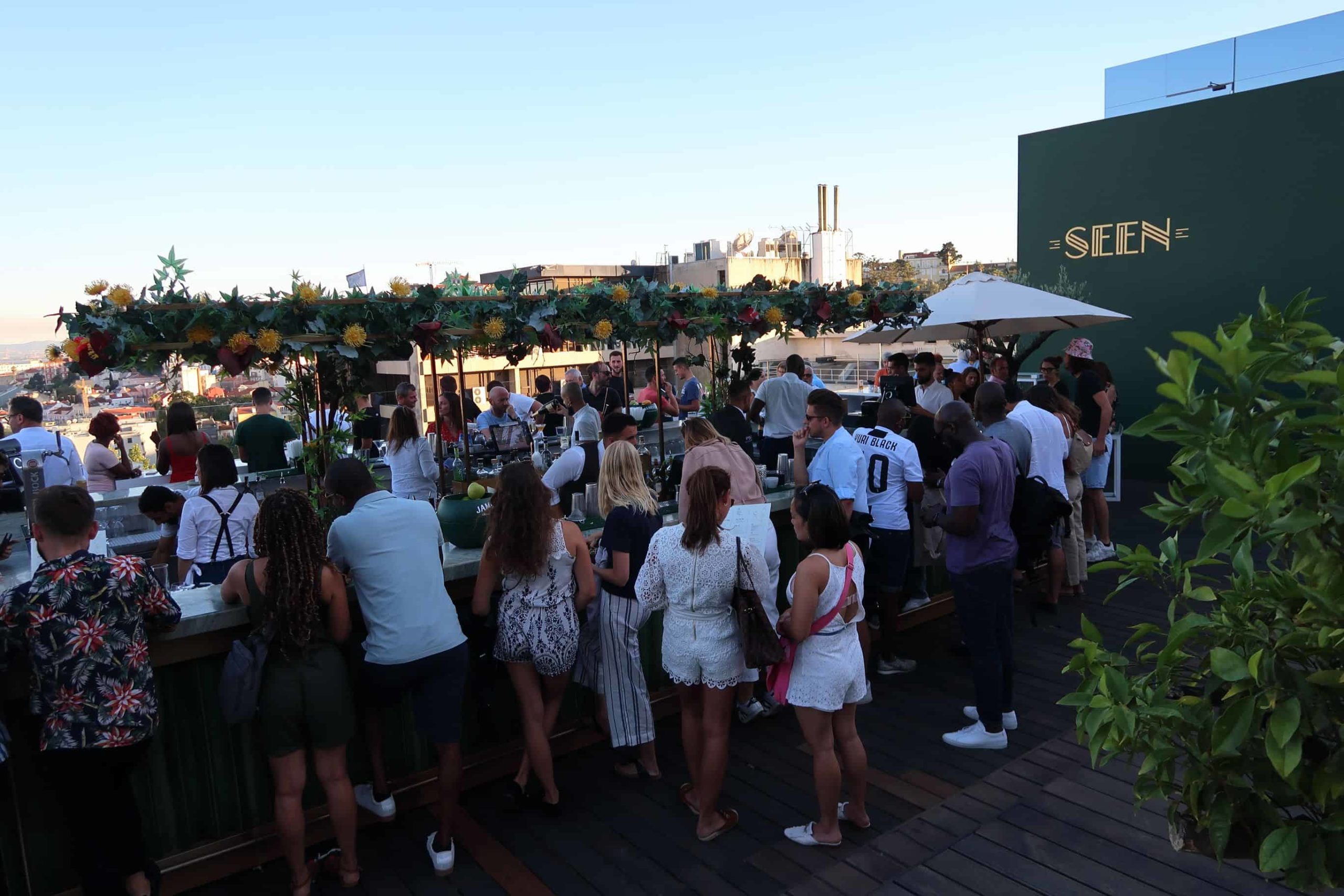 Lisbon Food Scene: The Lisbon rooftop venue SEEN and Sky Bar - Sophie's ...